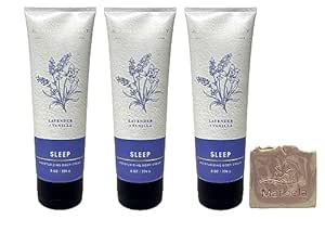 Amazon.com : Bath & Body Works Aromatherapy Sleep Lavender Vanilla 3 Pack Moisturizing Body ...