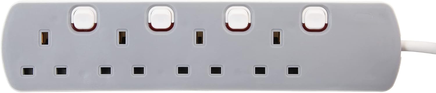 pro elec 10 m 4-Gang Switched Extension Lead: Amazon.co.uk: Electronics ...