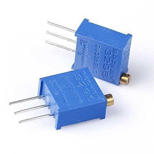 50pcs 3296 W High Precision Variable Resistor Potentiometer Trimmer 202 ...