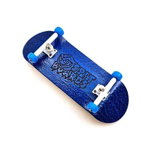 SPITBOARDS 34 mm Fingerboard Complete Wood Pro Set-Up (Pre-Assembled, 5 ...