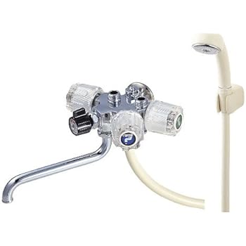 Amazon | KVK ソーラー2ハンドル混合水栓専用形 KM50NC | 浴室水栓