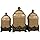 Drake Design 3401 Large Canister (3-Piece Set), Taupe, 13.5,12,10 Inch ...