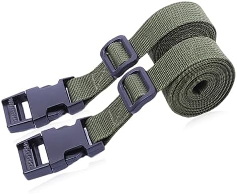 Zythrem 4 Pack Luggage Straps Nylon Webbing Straps with Quick Release ...