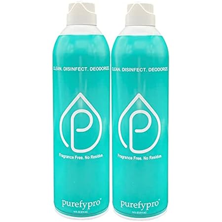 Amazon.com: Purefypro Disinfectant Spray - Eliminate 99.9999% Viruses ...