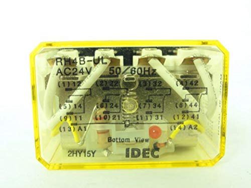 Amazon.com: IDEC RH4B-ULAC24V Power Relay, 4PDT, 24VAC, 10A, Plug in ...