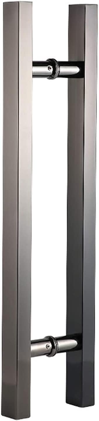 Door Pull Handle, Square Shape Ladder Pull Handle/Push-Pull Stainless ...