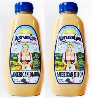 Amazon.com : Mustard Girl American Dijon (2 pack) : Grocery & Gourmet Food