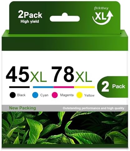 Amazon.com: YATUNINK 45 78 Ink Cartridge Combo Pack Compatible for HP ...