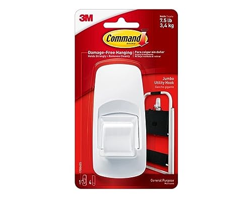 Snapklik.com : Command Jumbo Utility Hooks, Damage Free Hanging Wall Hooks