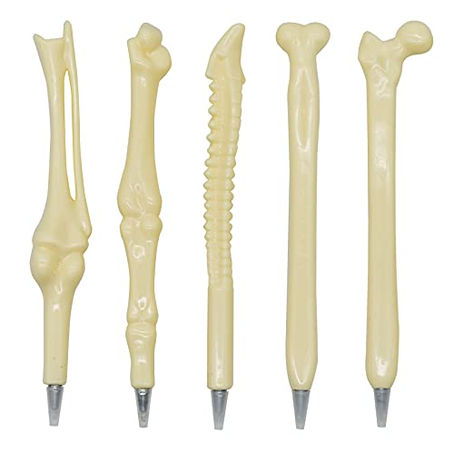 Amazon.com : Maydahui 25PCS Bone Ballpoint Pen Creative Novelty Pens ...