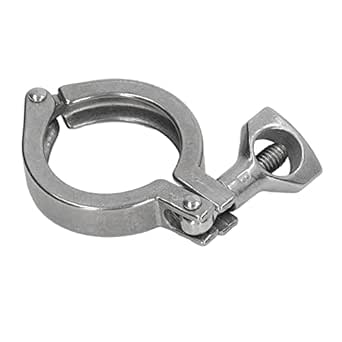 Amazon.com: Triple Clamp Single Pin Tri Clamp 304 Stainless Steel ...