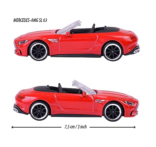 Majorette Premium Cars 212053052Q36 Mercedes AMG SL Red – BigaMart