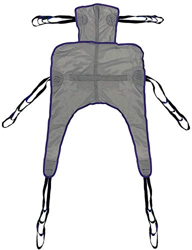 Patient Lift Sling, Universal Divided Leg Shower Commode Compatible ...