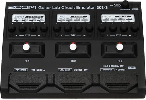 Zoom GCE-3 Guitar Lab Circuit Emulator USB Audio Interface : Amazon.com ...