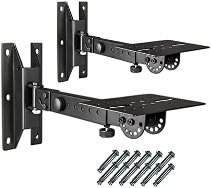 Amazon.com: Nbguigdstr Heavy Duty Speaker Mounts Support up to 80lb ...