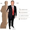 Amazon.com: Donald Trump Cardboard Cutout Standup-6 Feet Life Size ...