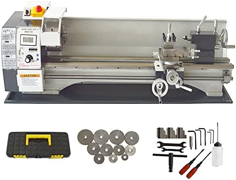 INTBUYING Mini Metal Lathe 10"x28" Geared Head Lathe Benchtop Lathe ...