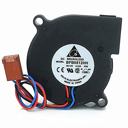Amazon.com: Delta BFB0512HH 5015 12V 0.32A Turbo Fan Centrifugal Fan ...