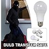 White Light Bulb Safe Box Secret Light Bulb, Storage Realistic Light ...