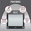Amazon.com: Taylor Electronic Glass Talking Bathroom Scale, 440 Lb ...