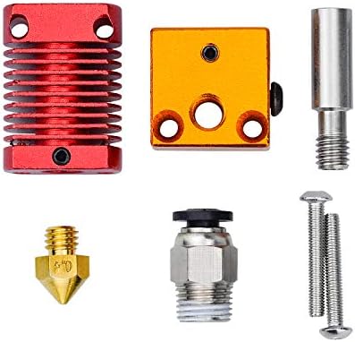 HENTEK Replacement Extruder Hotend Kit Replacement Parts for 3D Printer ...