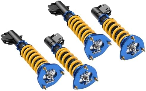 Amazon.com: AUTOSTARSHIP Sets of 4 Height Adjustable Coilover Lowering ...
