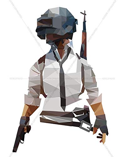 Postere Official PUBG Male Character Wearing Suit Player Mosaic ...