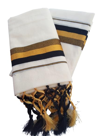 Buy Dharani Collections, Fancy Classic Kunjam Set mundu (2X2 Inch ...