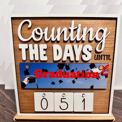 Amazon.com: Custom interchangeable wood countdown sign, personalized ...
