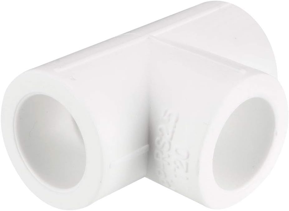 Amazon.com: uxcell 20mm Slip Tee PPR Pipe Fitting T-Shaped Coupling ...