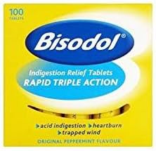 Amazon.com: Bisodol Indigestion Relief Tablets X 100 : Health & Household