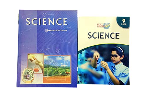 NCERT Class 9 Science Textbook + Full Marks Science Reference Book ...