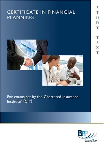 Certificate in Financial Planning: 1 UK Financial Services, Regulation ...