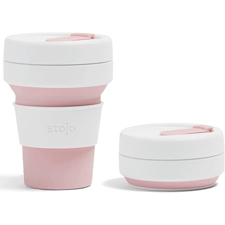 Amazon.com: Stojo Collapsible Travel Cup - Slate Gray, 12oz / 355ml ...