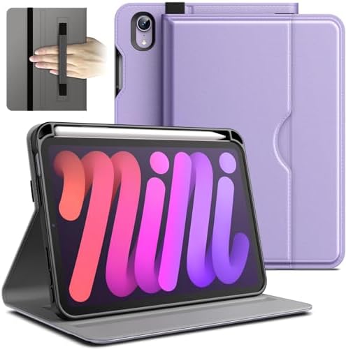JETech Funda para iPad Mini (A17 Pro, 2024 Modelo, 7.ª Generación) / Mini 6 (2021 Modelo, 6.ª ...