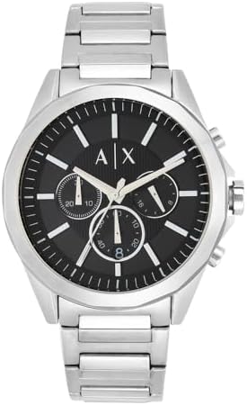 Armani Exchange Watch for Men, Multifunction Movement, 46 mm Gold ...