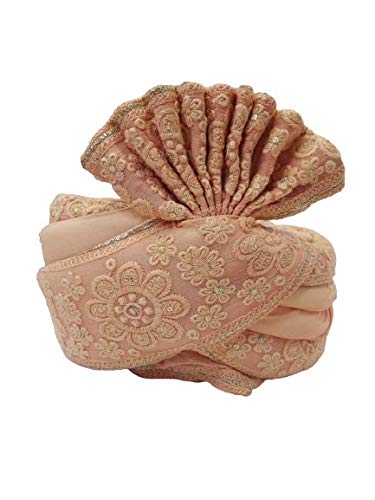 Buy Men's Traditional Stitched Embroidered Work Safa/Turban/Pagdi/Pheta ...