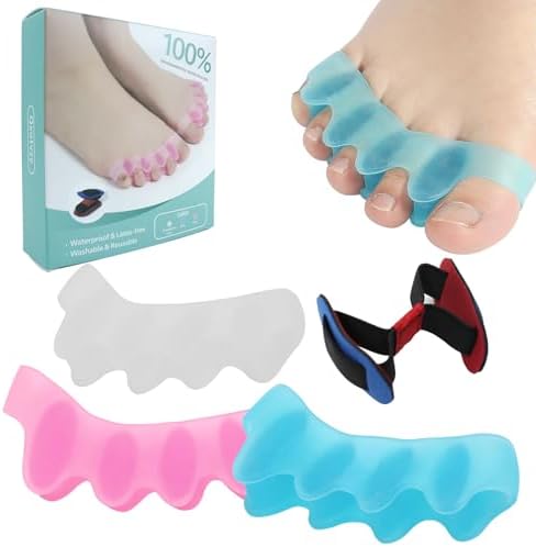 Amazon.com: (4 Pieces in Two Types) Toe Separators & Toe Spacers for ...