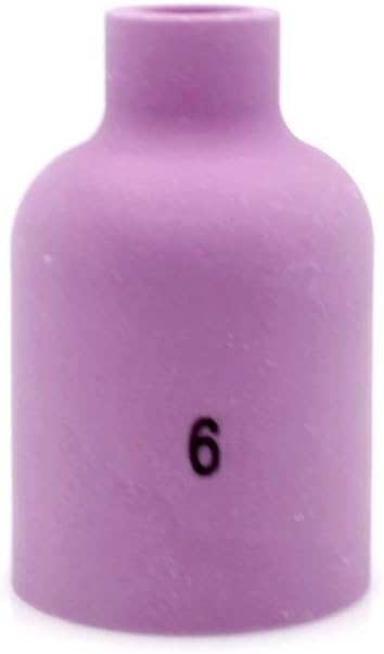 Alumina Nozzle Cup 57N75 No.6 Fit TIG Weld Torch WP-17 18 WP-26 PK/10 ...