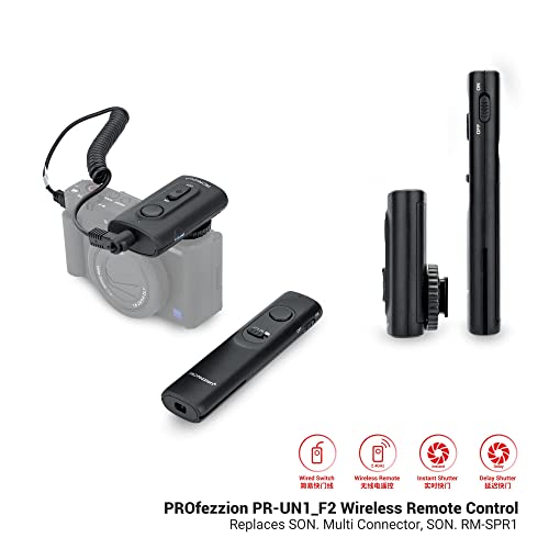 Snapklik.com : PROfezzion 164 Wireless Shutter Release Remote Control For Sony A7IV A7III A7II ...