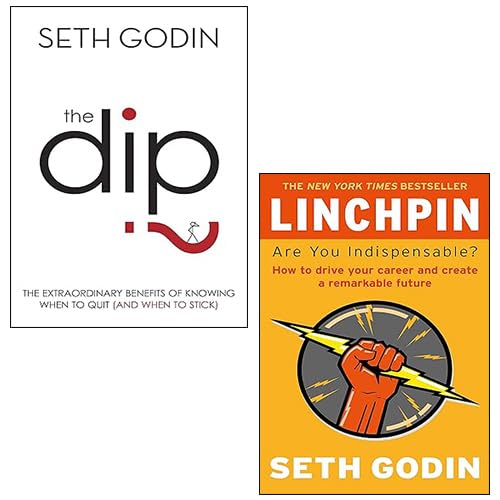 Seth Godin Collection 2 Books Set (The Dip, Linchpin Are You ...