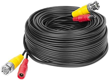 Amazon.com : Amcrest 60FT 4K Security Camera Cable, BNC, Coaxial, Pre ...