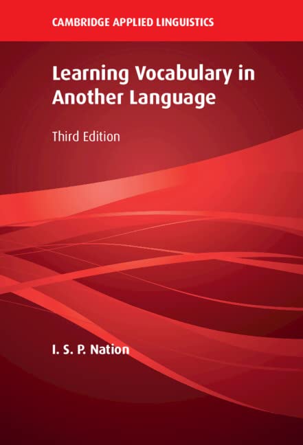Learning Vocabulary in Another Language (Cambridge Applied Linguistics ...