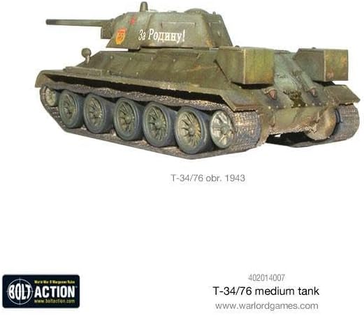 Bolt Action T3476 Tanque mediano 156 WWII Guerra Mundial Figuras de Guerra Militar Kit de Modelo ...