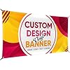 Amazon.com : Custom Vinyl Banner, Personalized Text And Logo Banner ...