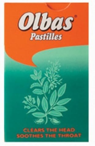 Olbas Pastilles 45g – Pack of 2 – Soothing Menthol & Herbal Throat ...