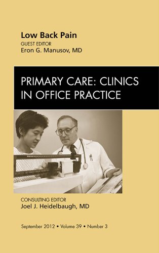 Amazon.com: Low Back Pain, An Issue of Primary Care Clinics in Office ...