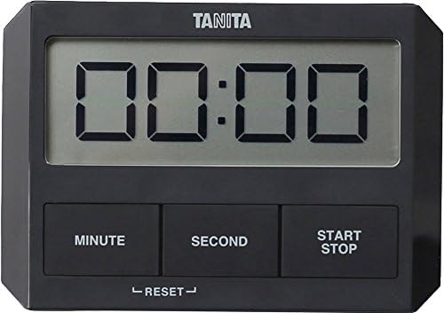 Amazon｜タニタ(Tanita) キッチン 勉強 学習 タイマー 吸盤付き 薄型 ブラック TD-409 BK ガラスにつくタイマー｜キッチンタイマー オンライン通販