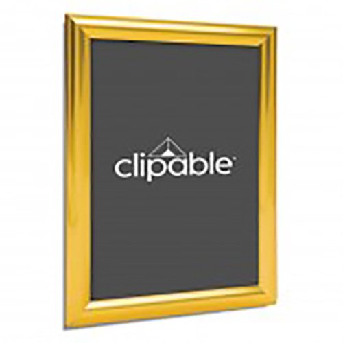 Aluminium Gold A4 A3 A2 A1 A0 Mitred Snap Frames Wall Posters Holder ...