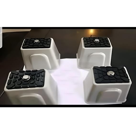 PVC Floor Stand AC 4 Pack Anti-Vibration with Rubber Pads,Anti ...